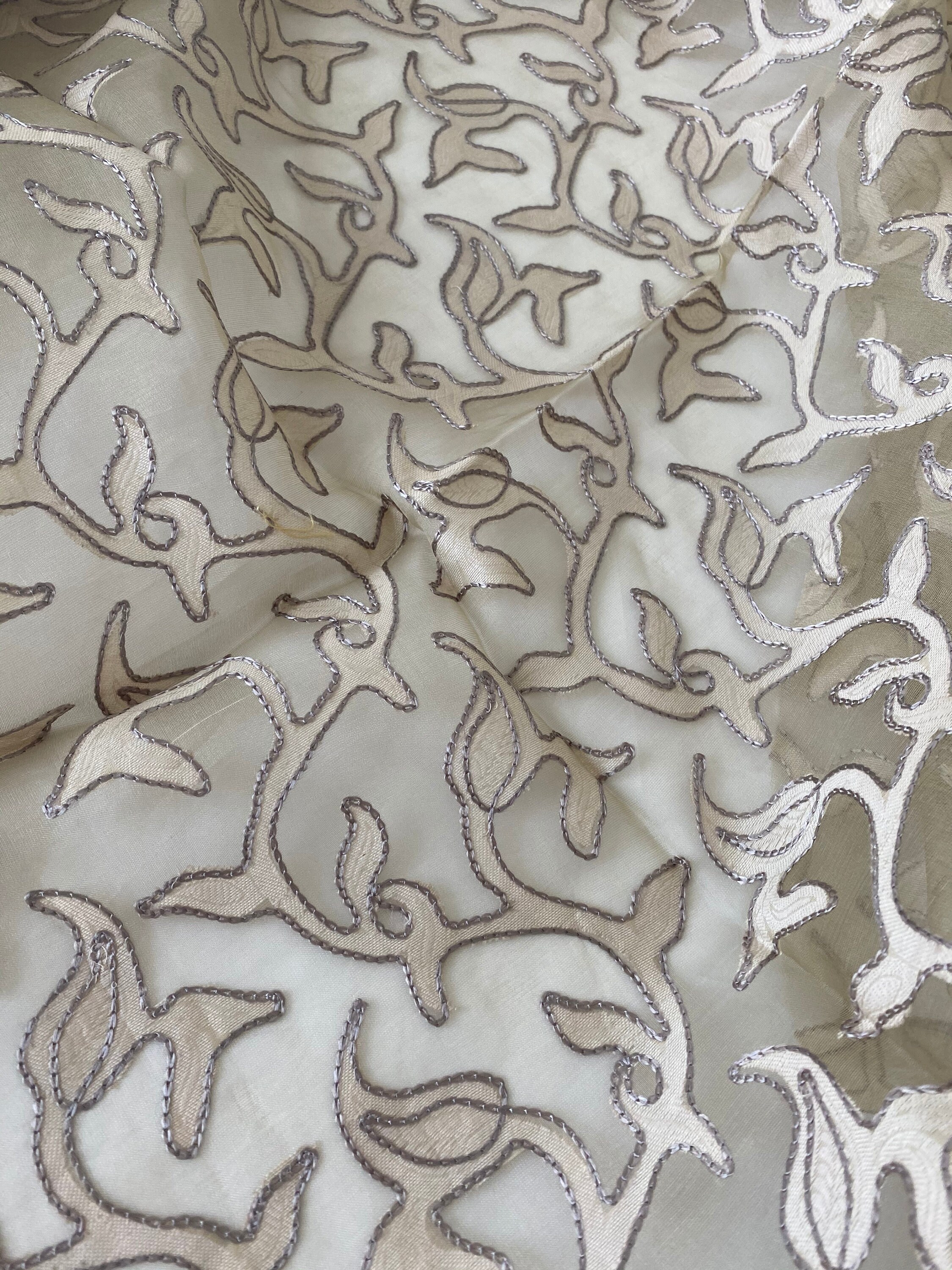 Sheer Fabric for Apparel or Home Decor 1.3 and 2 Yards of - Etsy