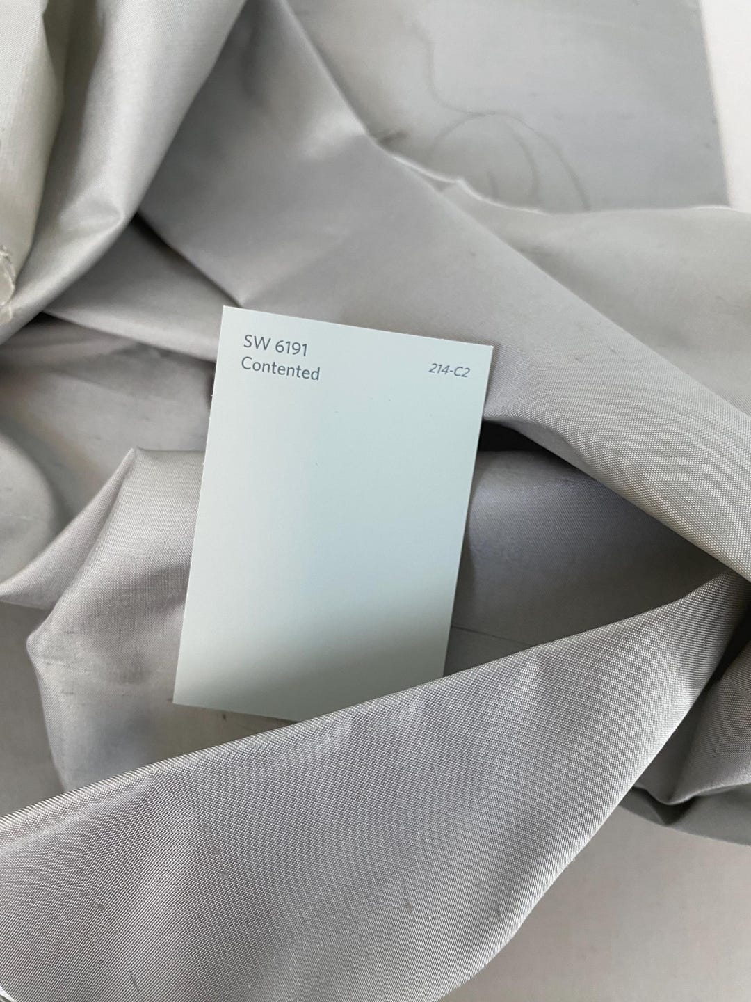 Light Grey Silk Taffeta Fabric: Crisp 100% Silk, 54" Wide - Etsy