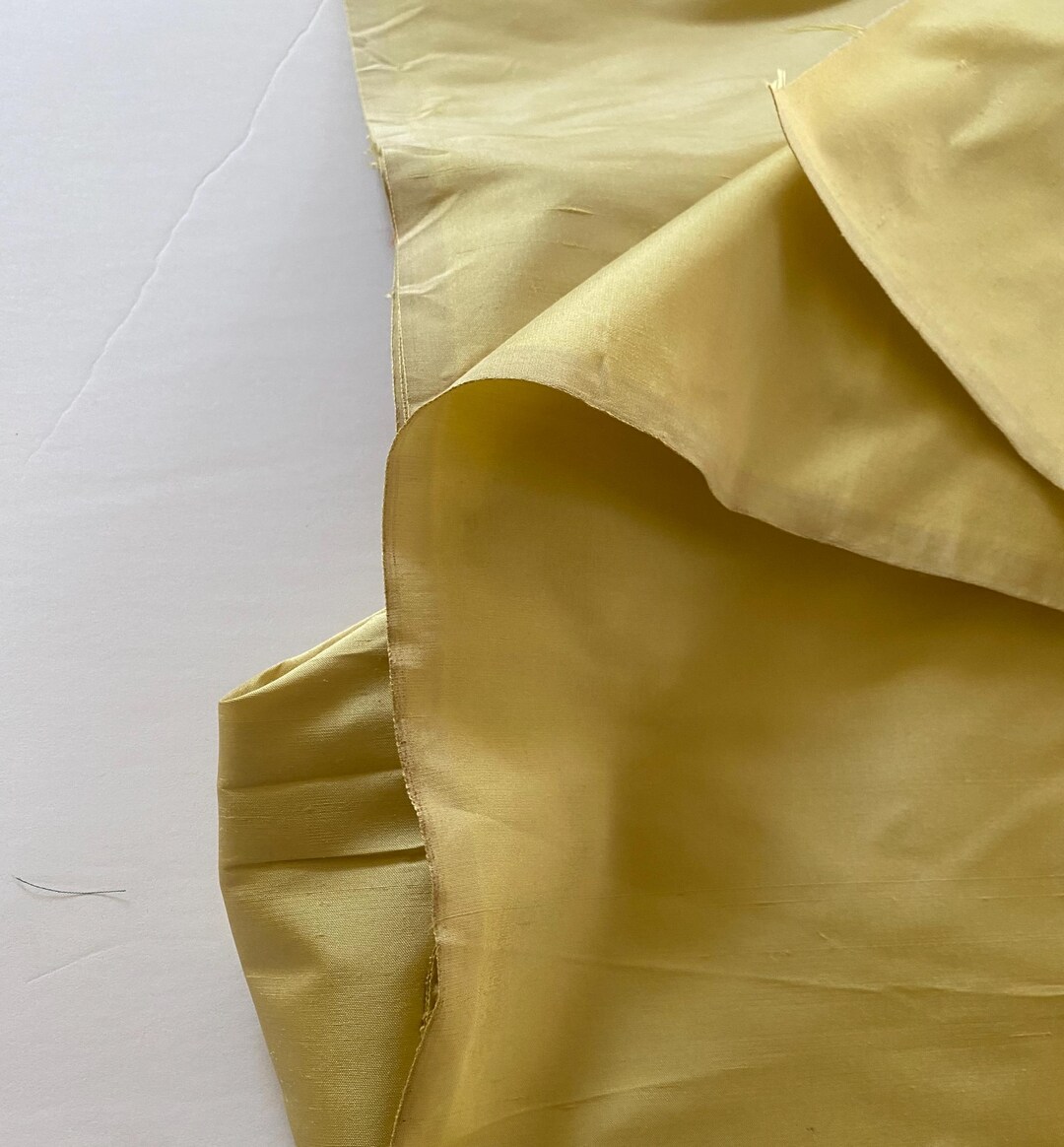 Bright Yellow Silk Dupion Fabric - 54" Wide - Etsy