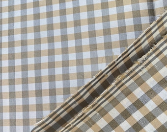 Micro Check Fabric - Etsy
