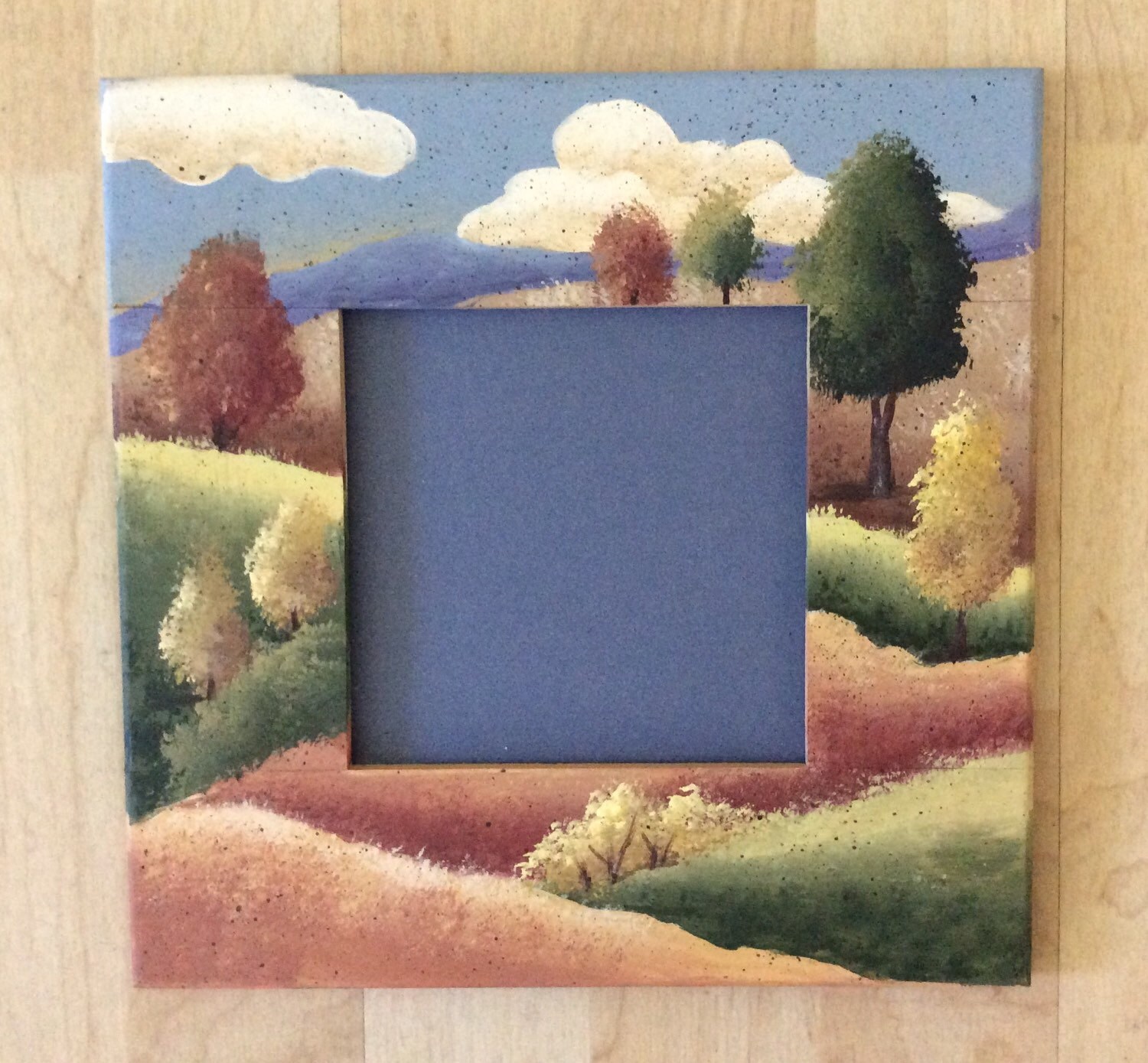 Scenery Frames Eatrhy Tones Set of 2 Each 10x10 - Etsy
