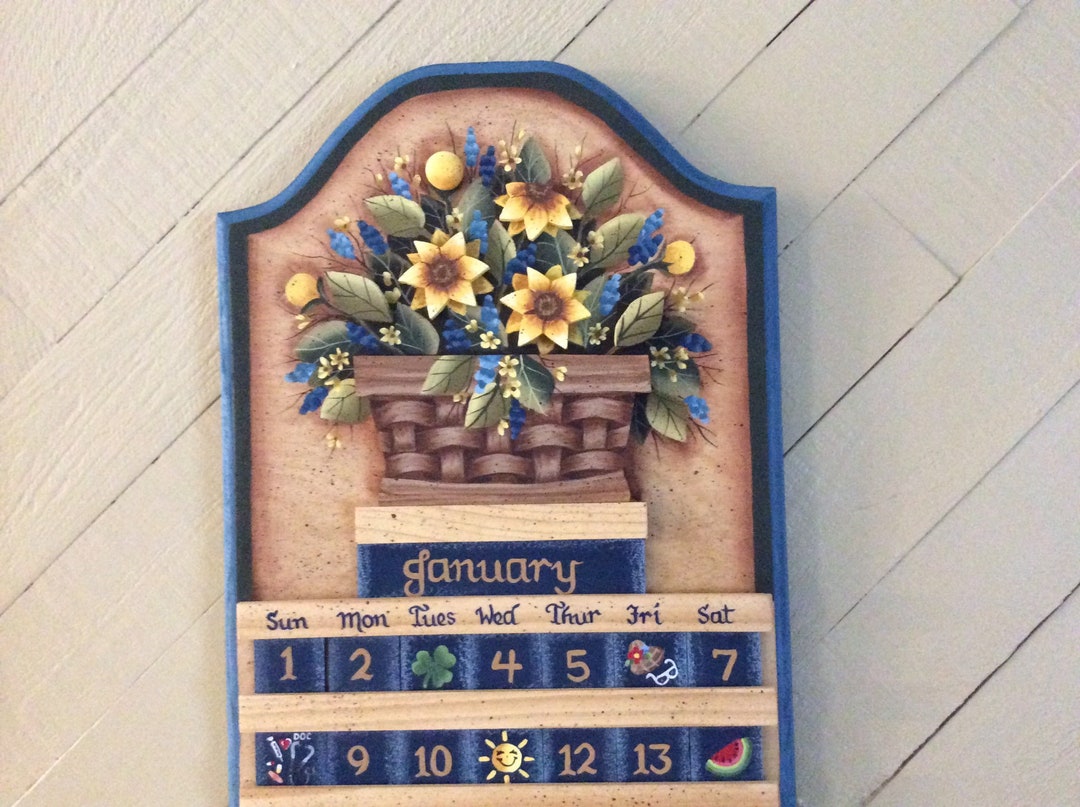 On Hold Until Next Batch. Perpetual Calendar. Made to Order, Basket of ...