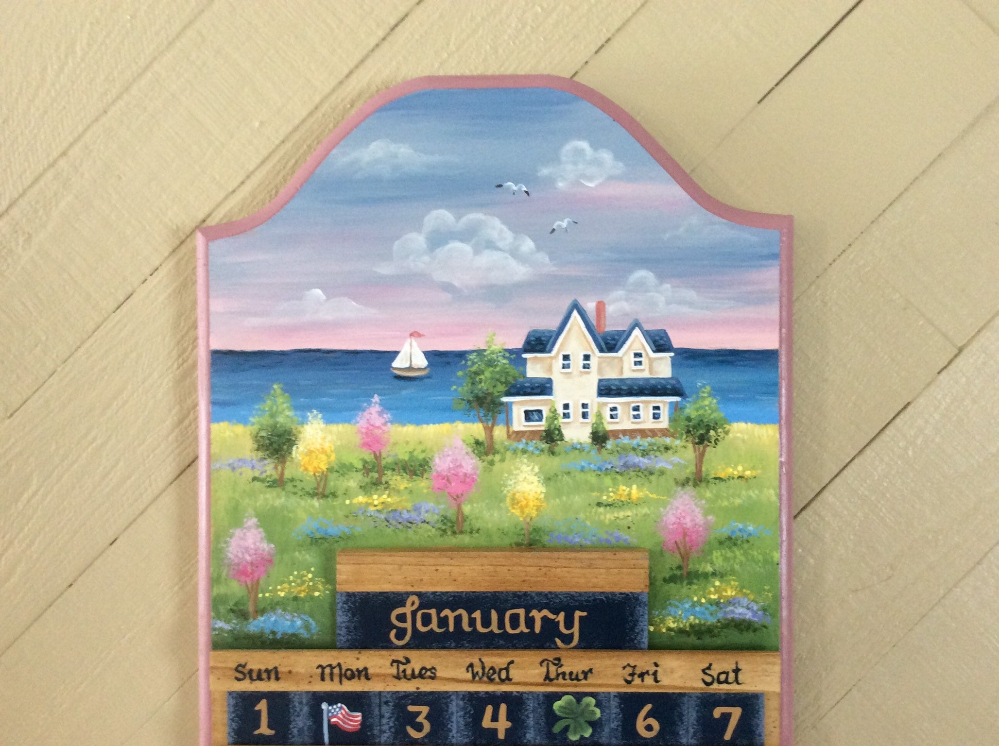 Custom Scene You Love! Made to Order Perpetual Calendar Farmhouse at ...