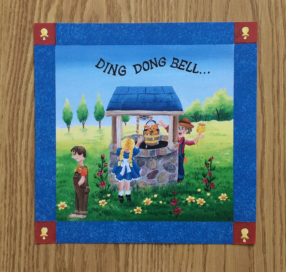 Ding Dong Bell a Print 12x12 From My New - Etsy