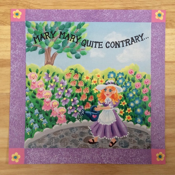 Mary Quite Contrary - Etsy