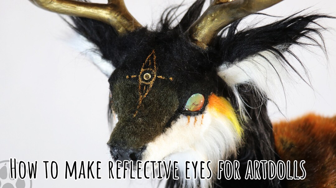 How to Make Reflective Eyes Tutorial for Artdolls - Etsy