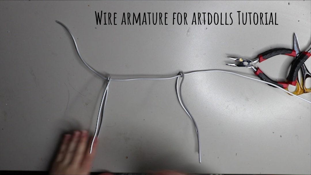 How to Make a Wire Armature for Artdolls Tutorial - Etsy