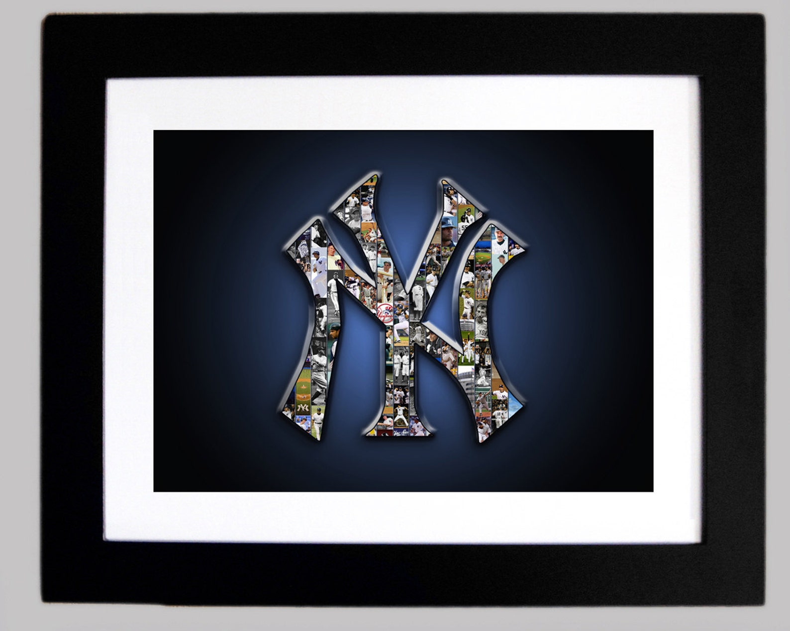 New York Yankees Baseball Art Print - Etsy