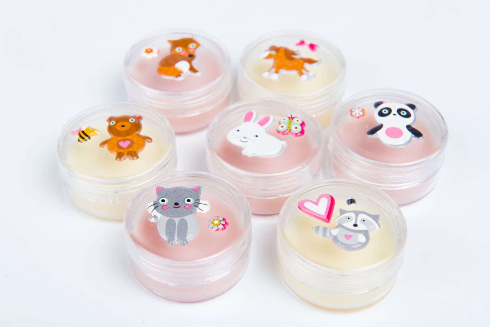 Lip Balm in a Pot- Natural Lip Balm- Party Favor- You Choose Lid ...