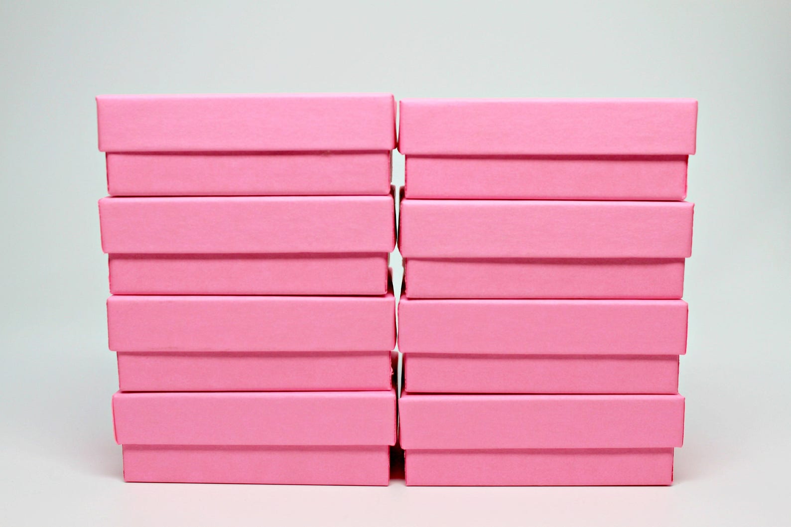 Kraft Jewelry Boxes Gift Boxes Pink Storage Box with lid | Etsy