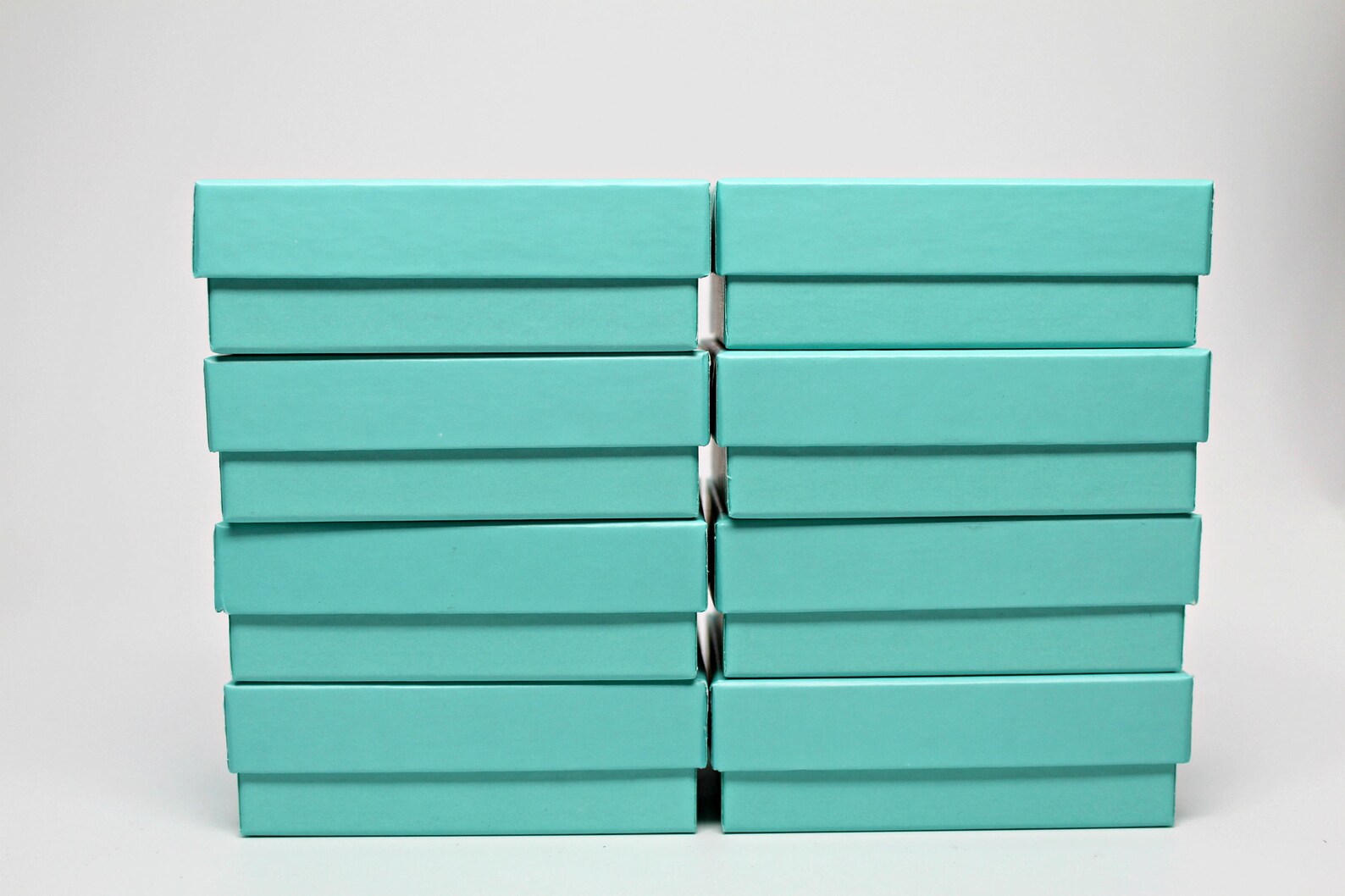 Kraft Jewelry Boxes Gift Boxes Aqua Storage Box With Lid | Etsy