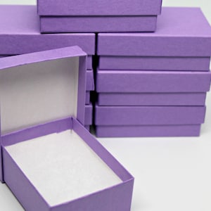 Kraft Jewelry Boxes- Gift Boxes- Aqua- Storage Box With Lid- Recycled ...