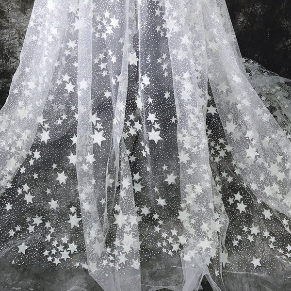 Silver Stars for a Dress - Etsy