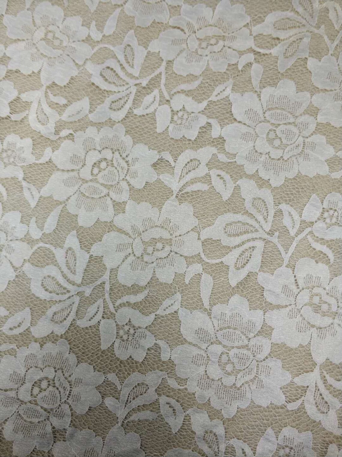 59 Soft Black Roses Fabric 4 Ways Stretch Floral Lace | Etsy