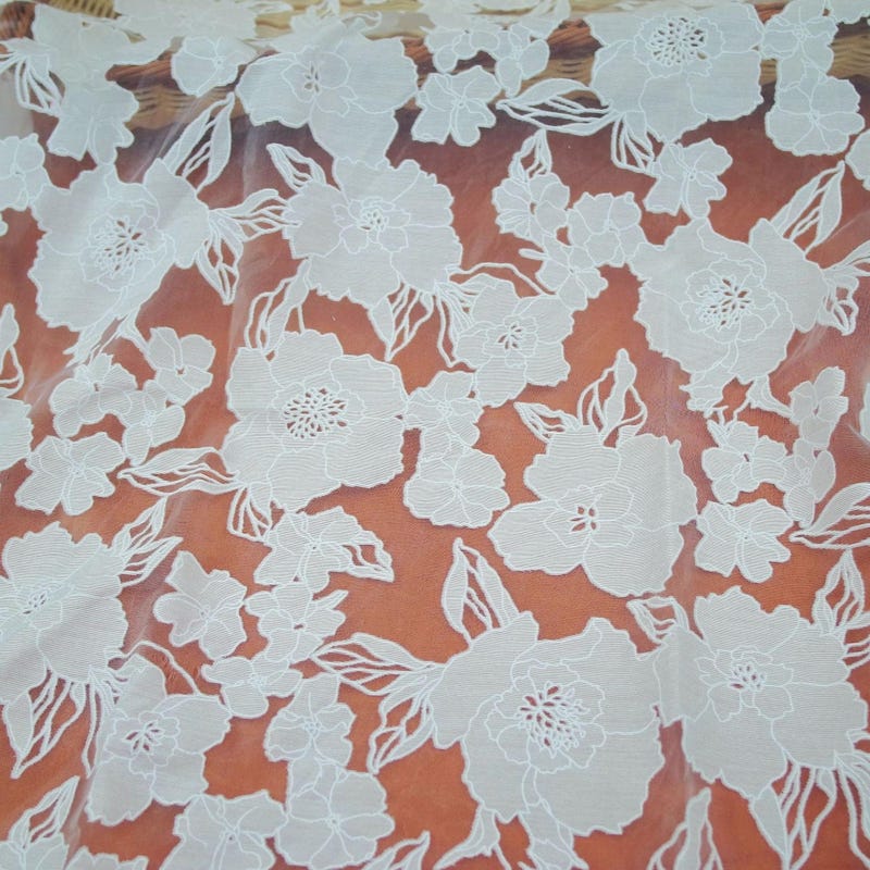 See Through Flower Lace - Etsy