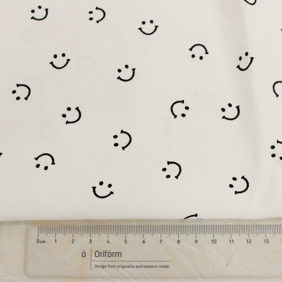 Lovely Print Smile Face Cotton Fabric Breathable Cotton - Etsy UK