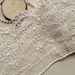 Beige Crocheted Scalloped Lace Ecru Cotton Lace Trim Retro Design Lace ...