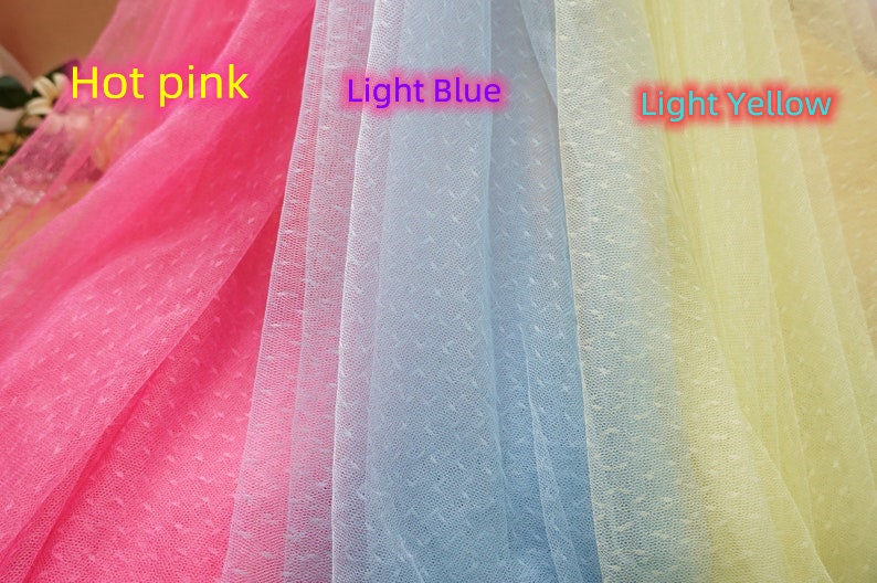 Dotted Gauze Lace Fabric French Gauze Lace Lovely Dotted - Etsy