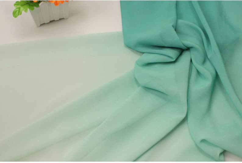 Advanced Ombre Chiffon Lace Fabric Light Weight Flowing - Etsy