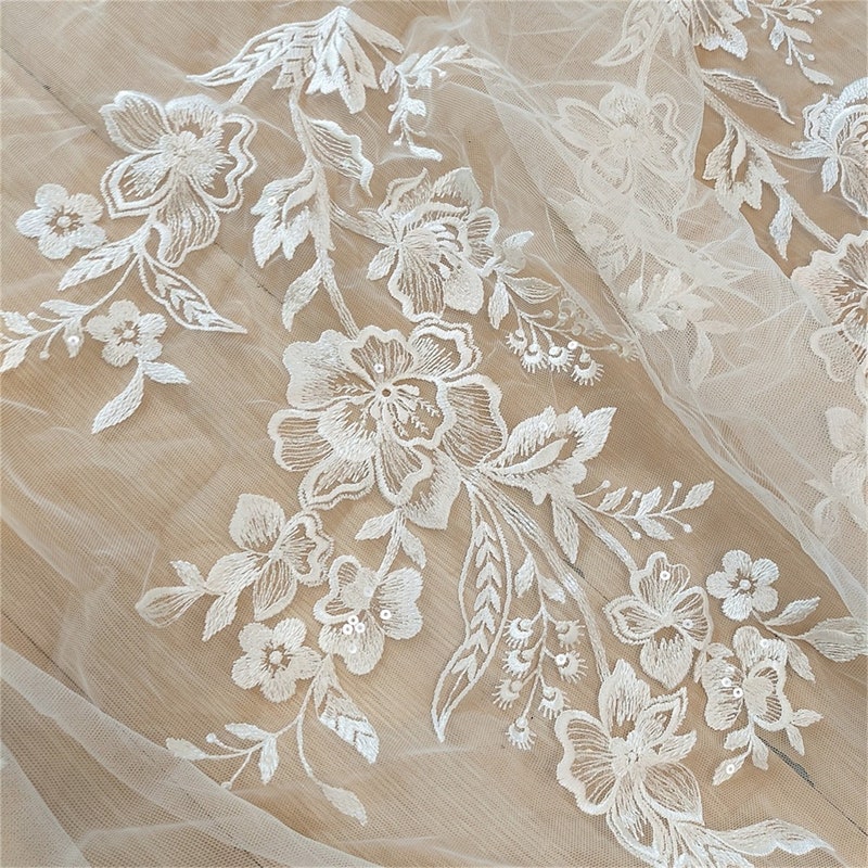 White Applique - Etsy