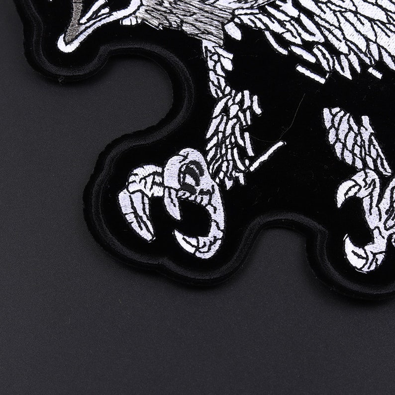 Huge Golden Eagle Patch, Large Hunting Hawk Patch, Iron on / Sew on ...