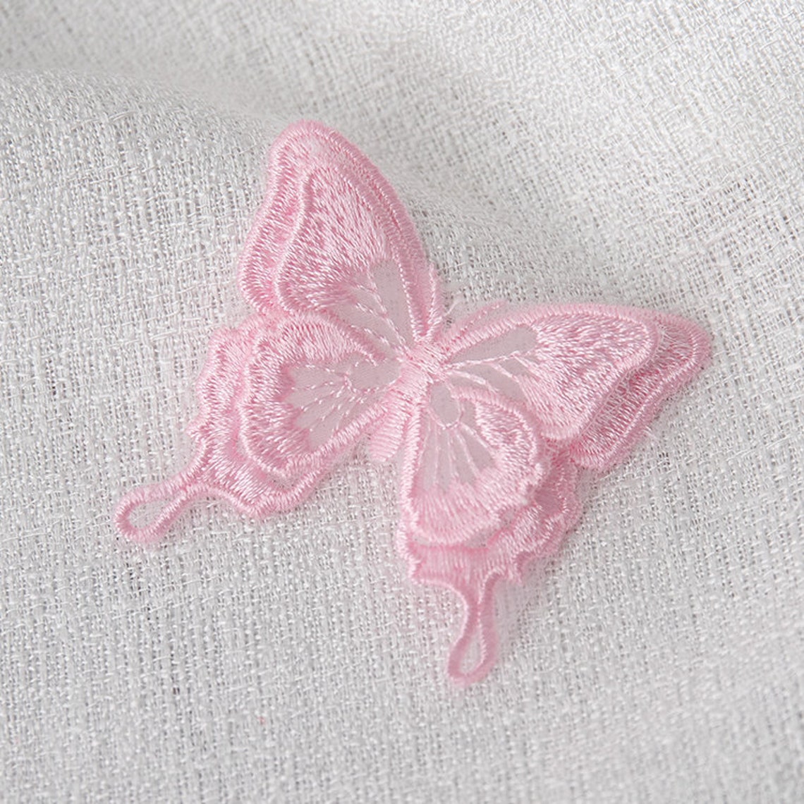 Flying Organza 3D Butterfly lace Applique Vivid Sew On | Etsy