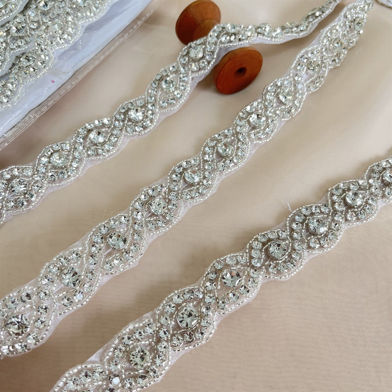 Beaded Bridal Sash - Etsy