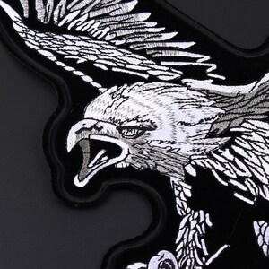 Huge Golden Eagle Patch, Large Hunting Hawk Patch, Iron on / Sew on ...