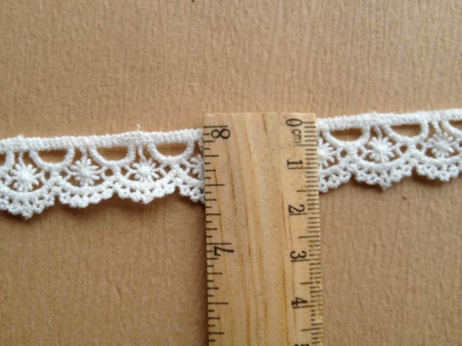 Cotton Lace Trim Lovely Ribbon Lace in off White for Sewing - Etsy
