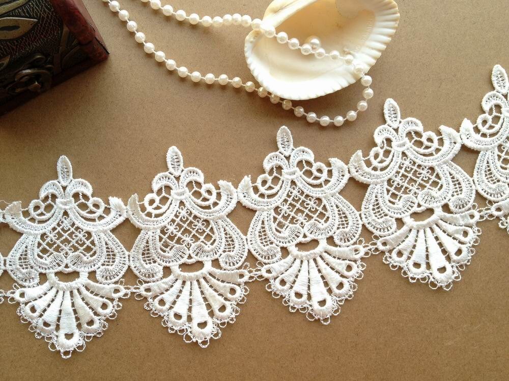 2 Yards Venice Lace Trim Antique Style in off White for - Etsy