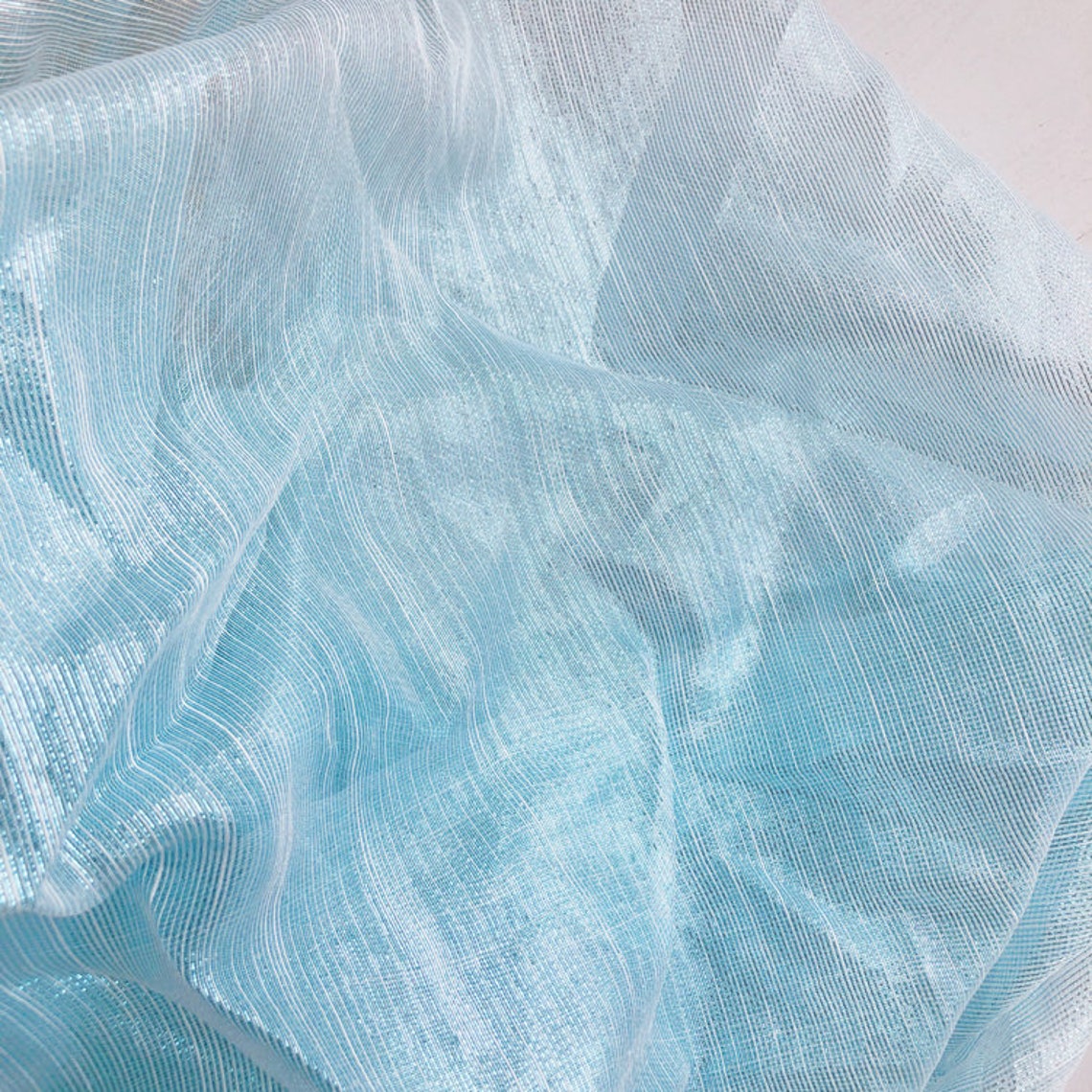 Gold Shimmer Airy Tulle lace fabric Cinderella Fairy Gleam | Etsy