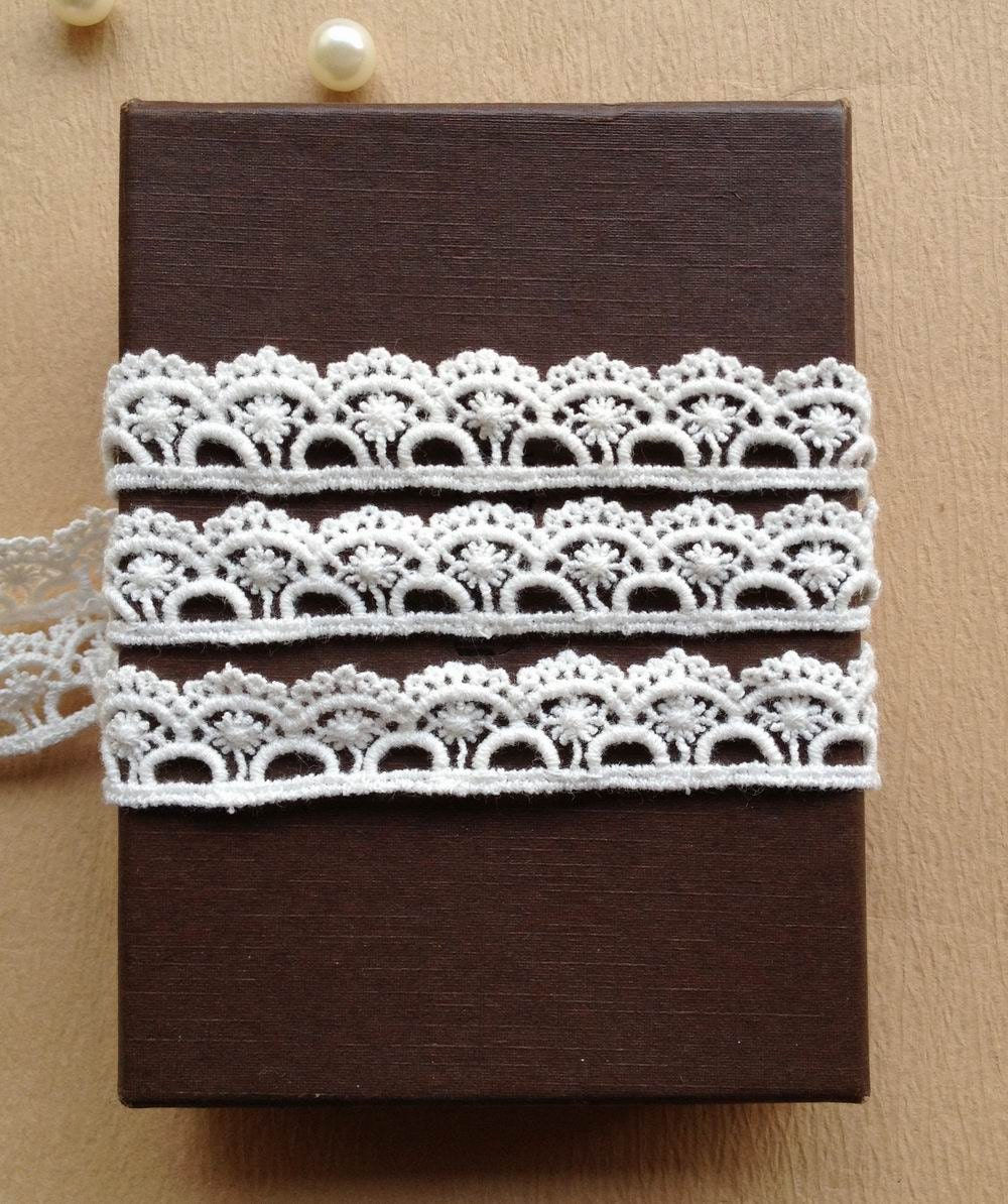 Cotton Lace Trim Lovely Ribbon Lace in White for Sewing Gift | Etsy