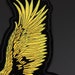 Huge Golden Eagle Patch, Large Hunting Hawk Patch, Iron on / Sew on ...