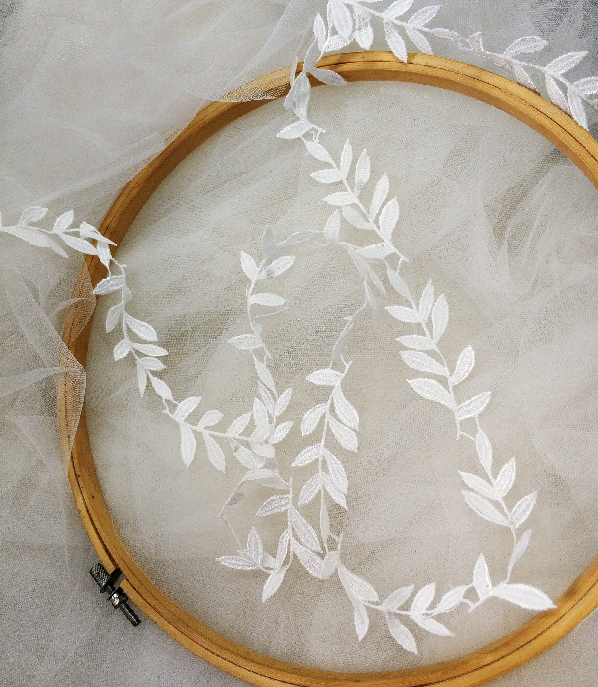 Pretty Venice Leaf Lace Trim Delicate Willow leaf Trim | Etsy