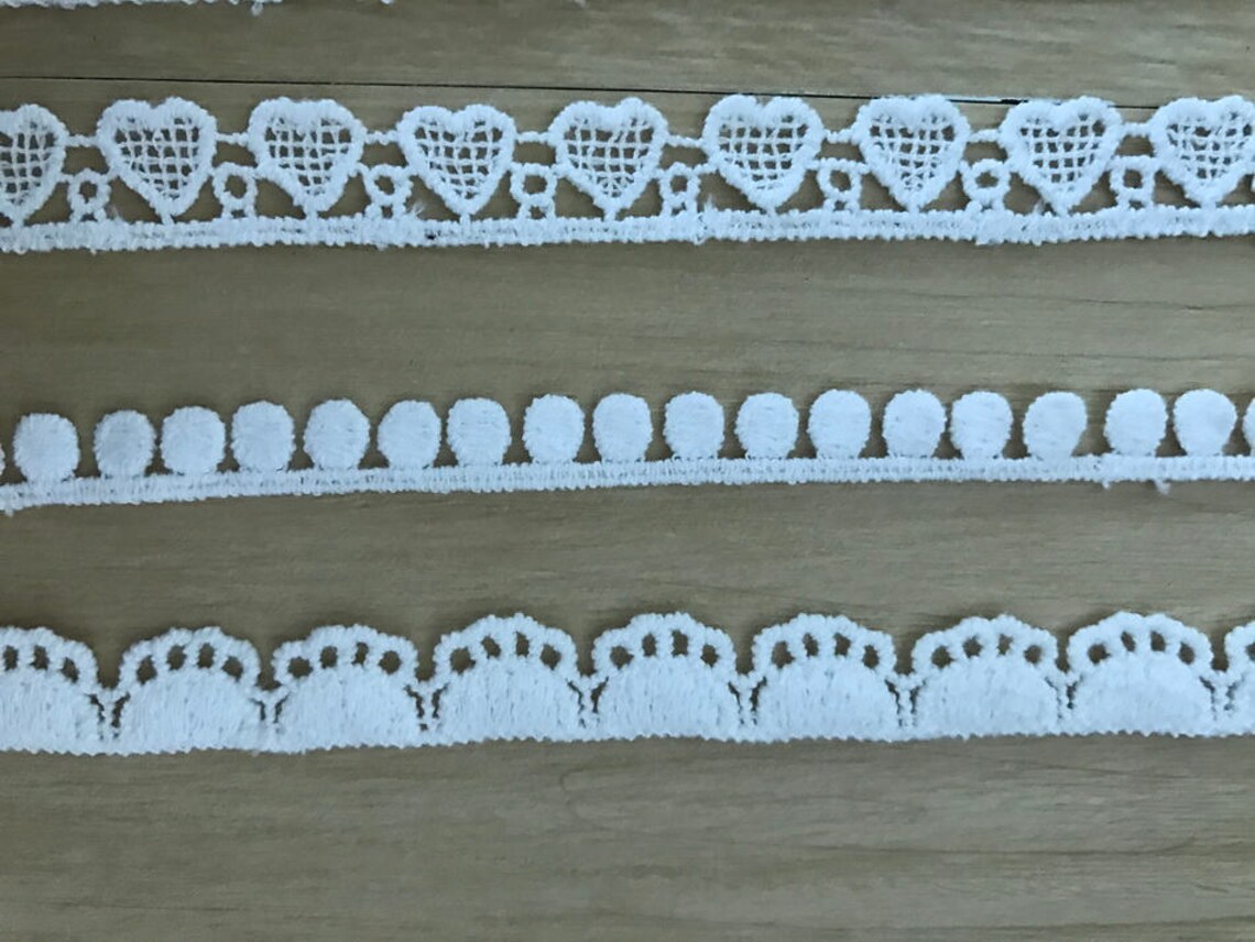 Select 1 pack 14 yards Lace Trim Narrow Lace Crochet Lace | Etsy
