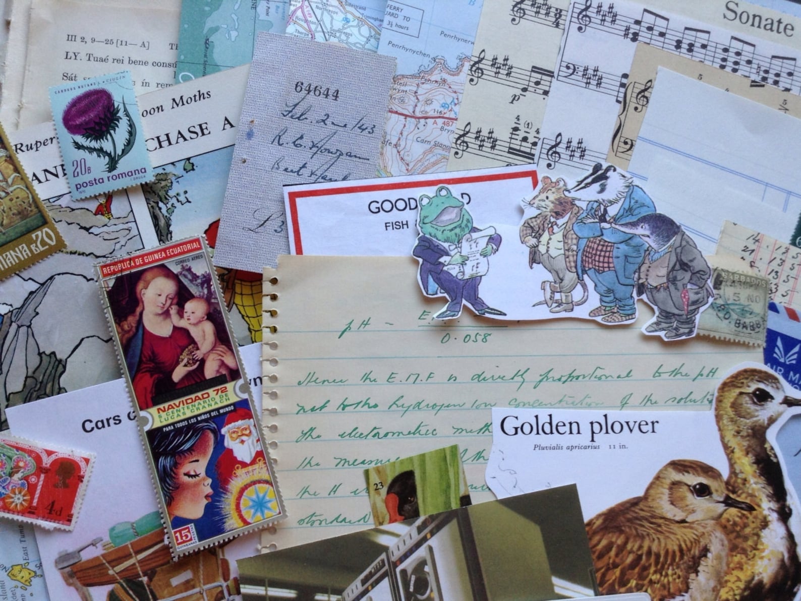 100+ Pieces Huge Vintage Ephemera Pack - Mainly British - Etsy