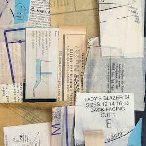 Unique Vintage Sewing Pattern Section Bundle (small) - Etsy