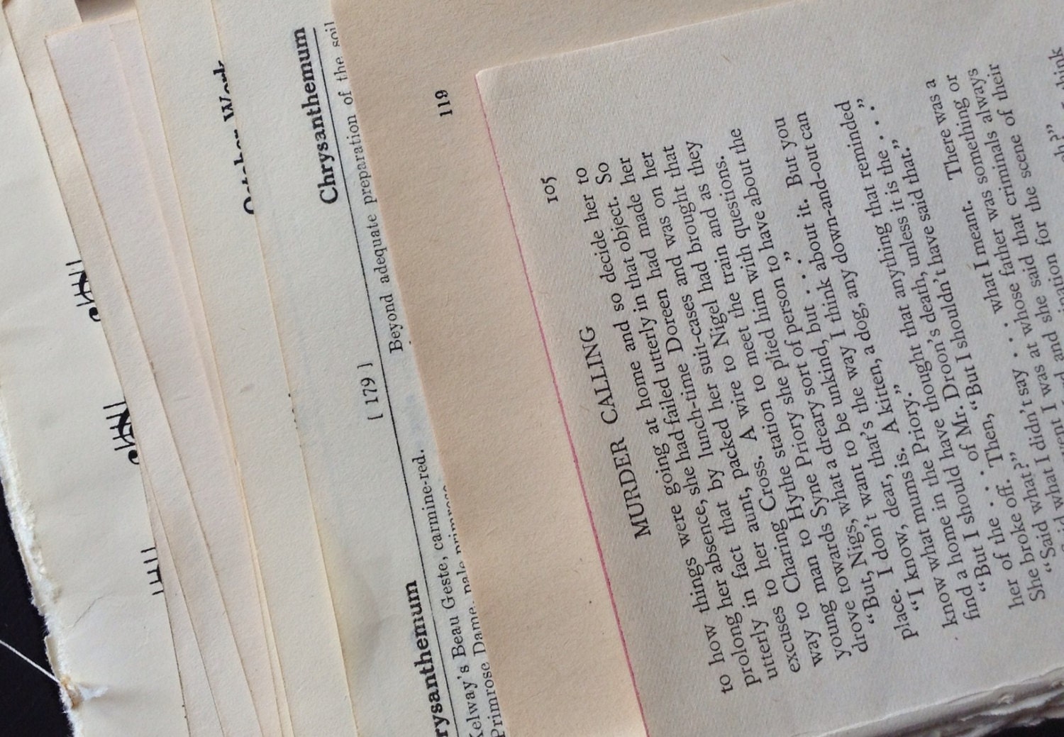 Vintage Paper Ephemera Pack Many Sources 50 Sheets - Etsy UK