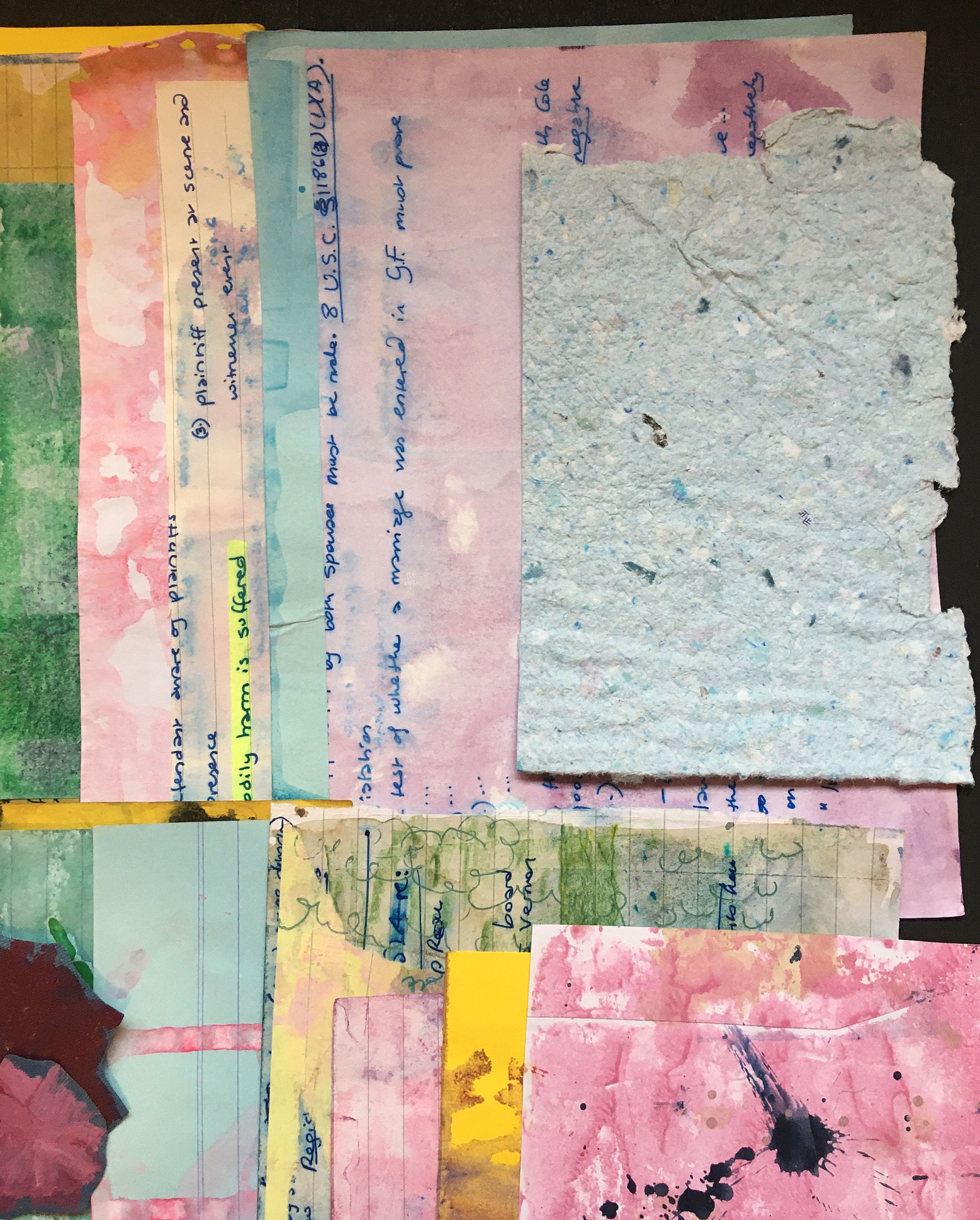Collage Paper Collection (for Messy Art, Art Journaling Etc) - Etsy