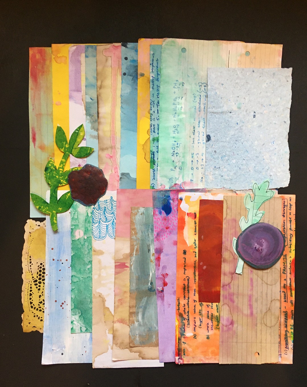Collage Paper Collection (for Messy Art, Art Journaling Etc) - Etsy