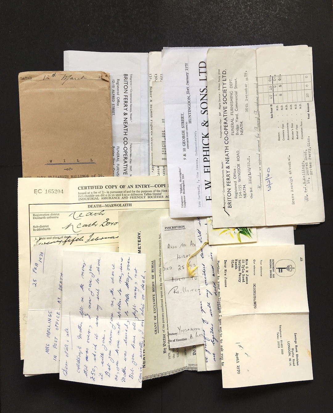 Unique Morbid / Dark Curiosity / Macabre Vintage Document / Ephemera ...