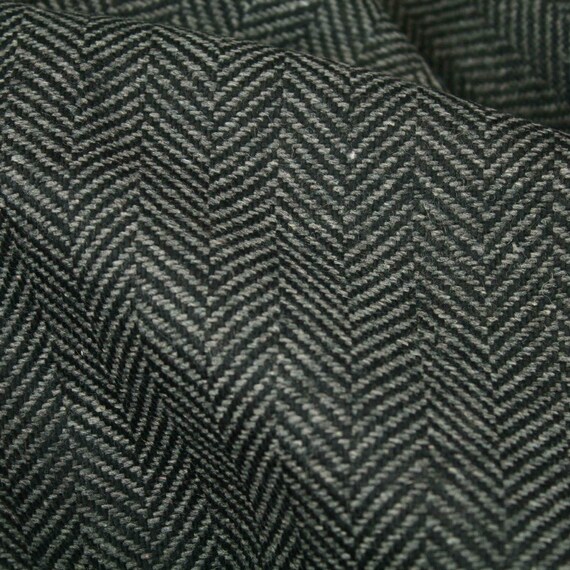 Herringbone Tweed Upholstery Fabric