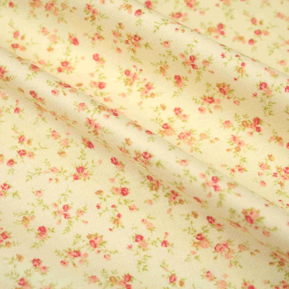 Floral JOANN Cotton Craft Fabric Etsy