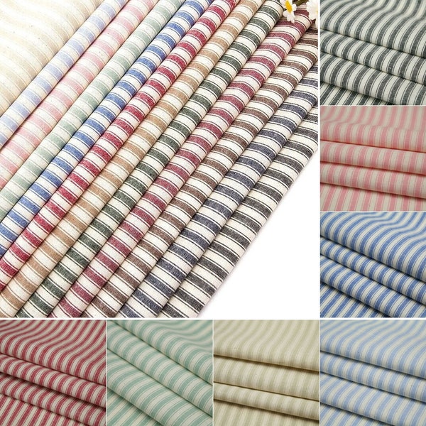 Wide Stripe Fabric - Etsy