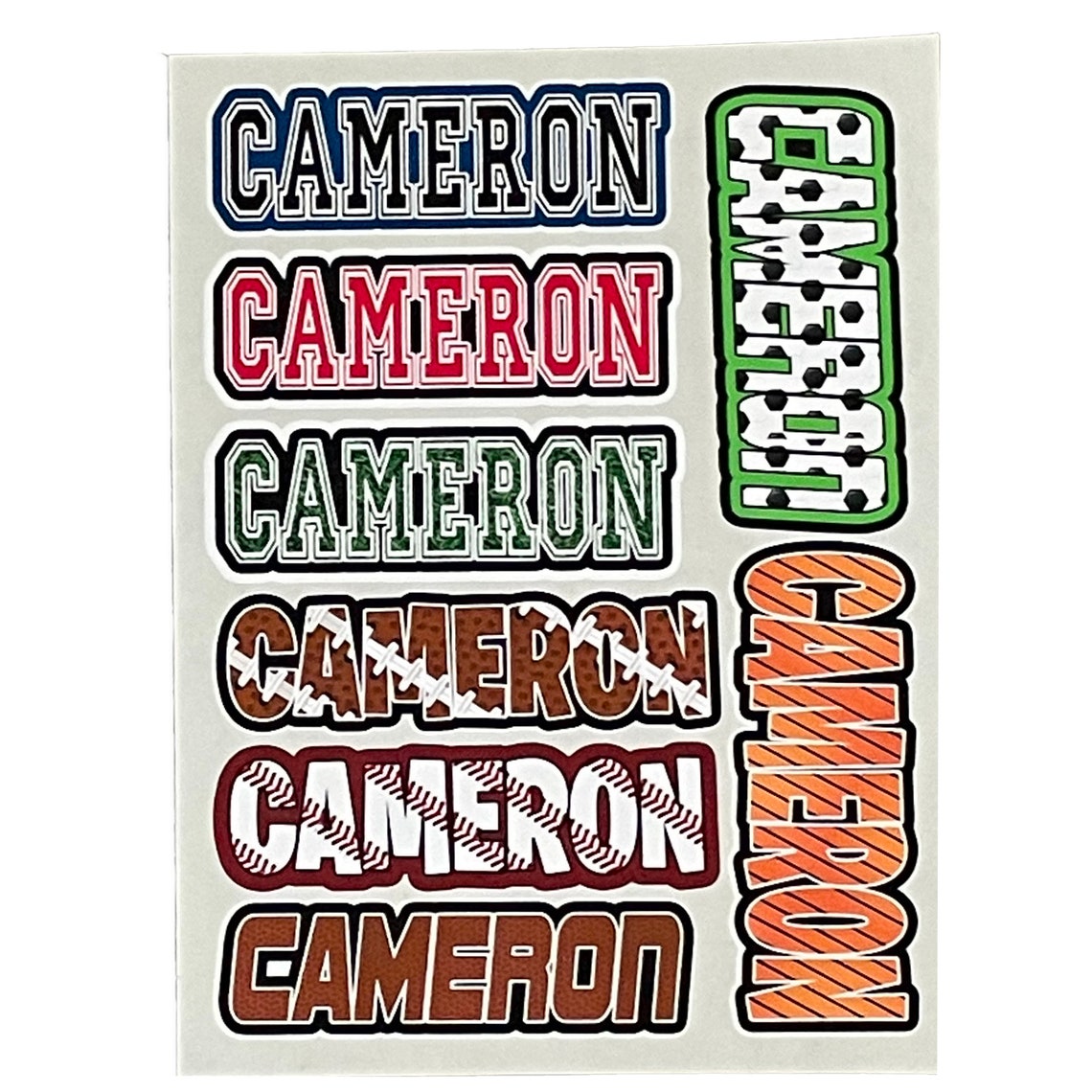 Boys Personalized Labels Boy Sports Themed Labels Boys - Etsy