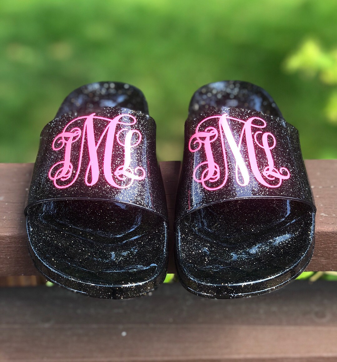 Personalized or Monogrammed Custom Gel Slides Custom Pool Slides ...