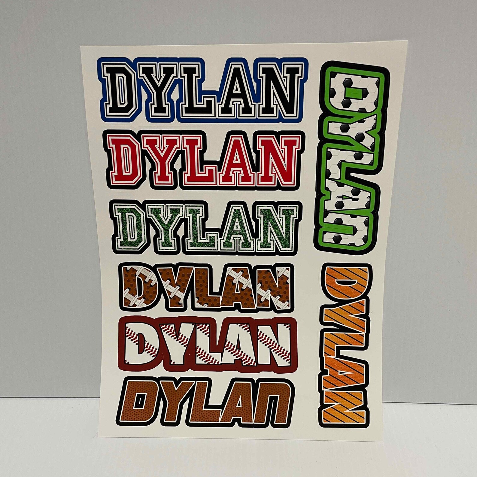 Boys Personalized Labels Boy Sports Themed Labels Boys - Etsy