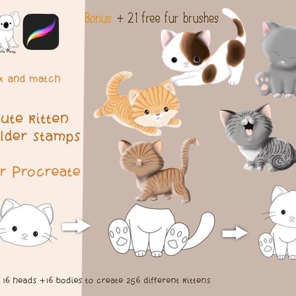 Cat Stamp - Etsy