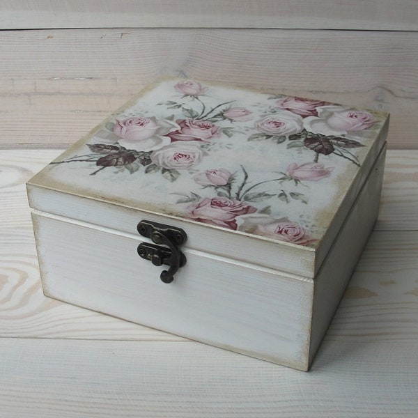 Wooden Tea Box - Etsy