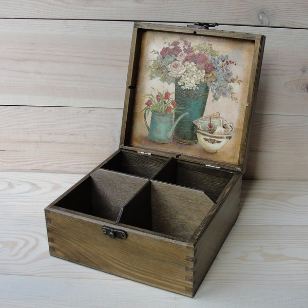 Tea Chest - Etsy